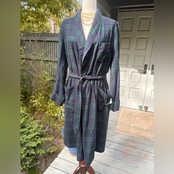 Pendleton | Intimates & Sleepwear | Vintage Pendleton Black Watch Plaid ...